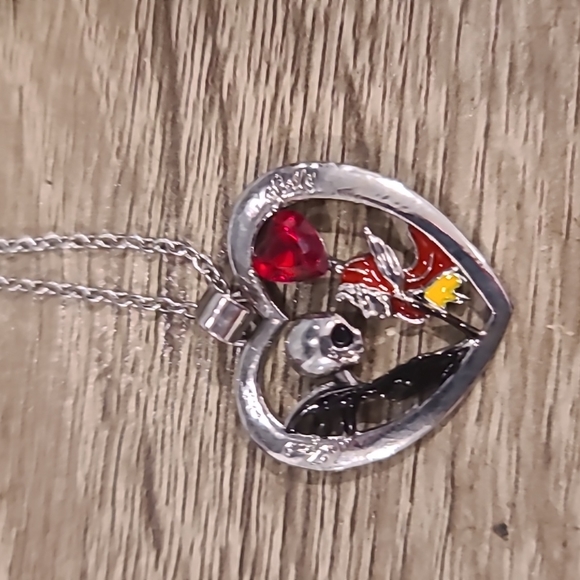 Jewelry | New Nightmare Before Christmas Jack And Sally Necklace | Poshmark